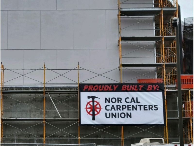 NOR CAL CARPENTERS UNION - Jobsite Banners